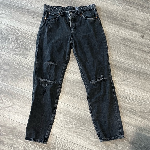 Jeans | Black Jeans With Rips | Poshmark